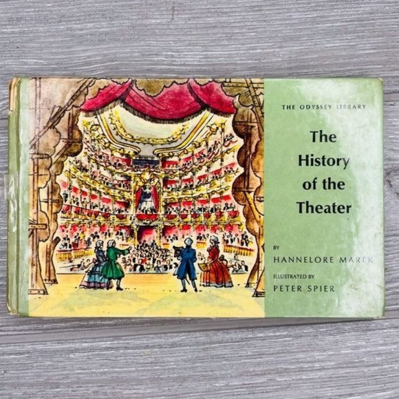 Vintage | Accents | Vintage Book 964 The History Of The Theater By ...